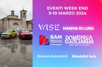Gli eventi del 9 e 10 marzo di Bossoni Automobili e Mandolini Auto